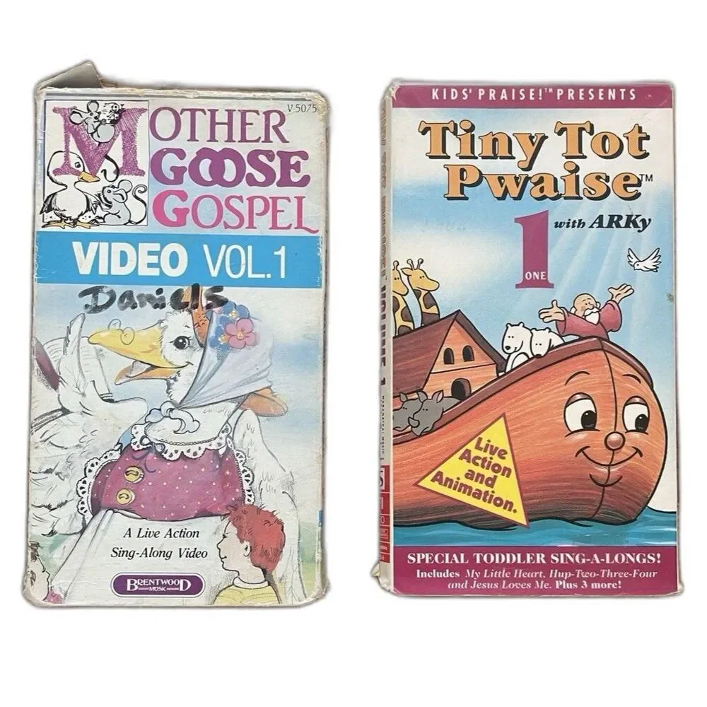 Media | Rare Tiny Tot Praise Vhs Vol 1 Mother Goose Gospel Christian ...